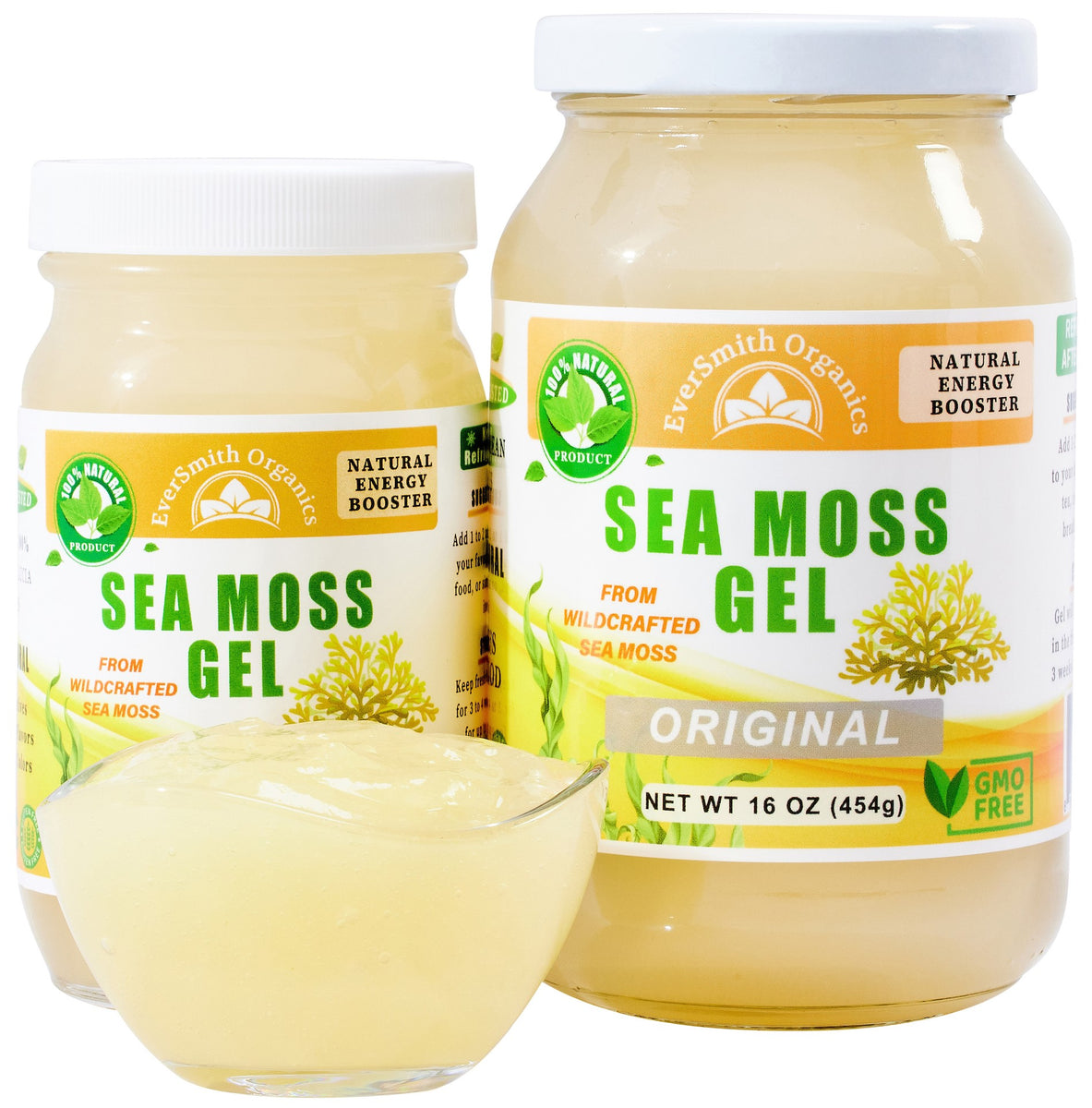 Wildcrafted Sea Moss Gel | 9 FLAVORS | Irish Sea Moss Gel | Wildcrafted ...
