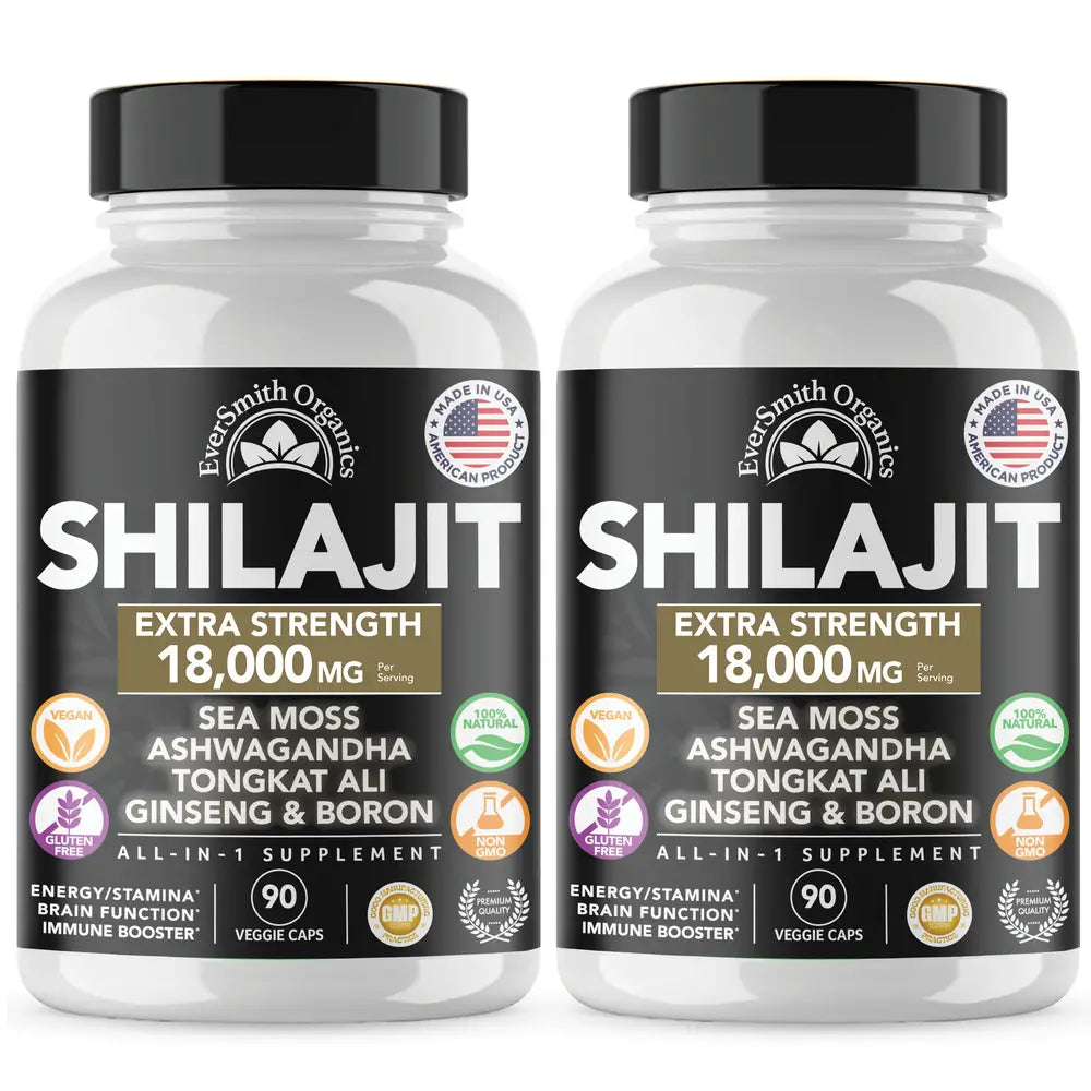 Sea Moss & Shilajit Capsules | EverSmith Organics